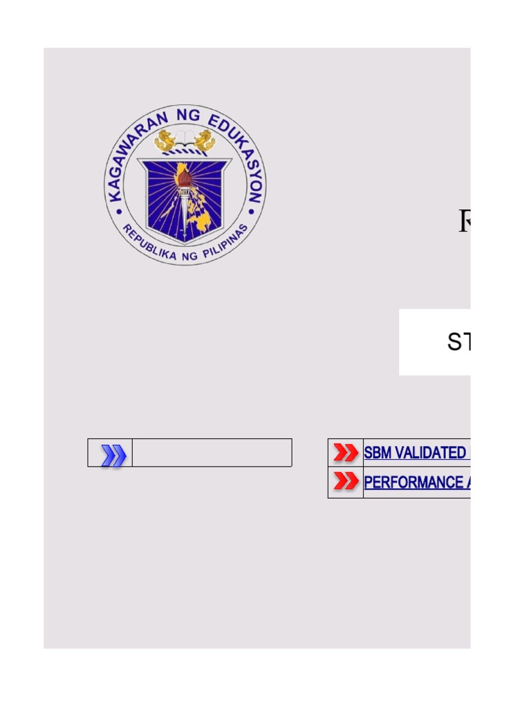 REVISED e SBM ASSESSMENT TOOL | PDF | Learning | Leadership
