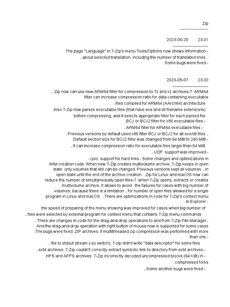 Zip | PDF | Zip (File Format) | Utility Software