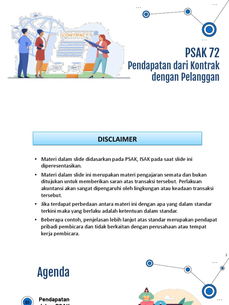 PSAK 72 - Pendapatan Kontrak Dari Pelanggan - Pajak 03102022 | PDF