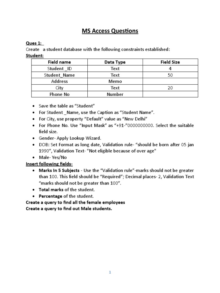 Axxess Questions Pdf Databases Database Transaction