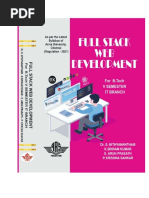 FSD-BIS601-Syllabus | PDF | Mongo Db | Document Object Model