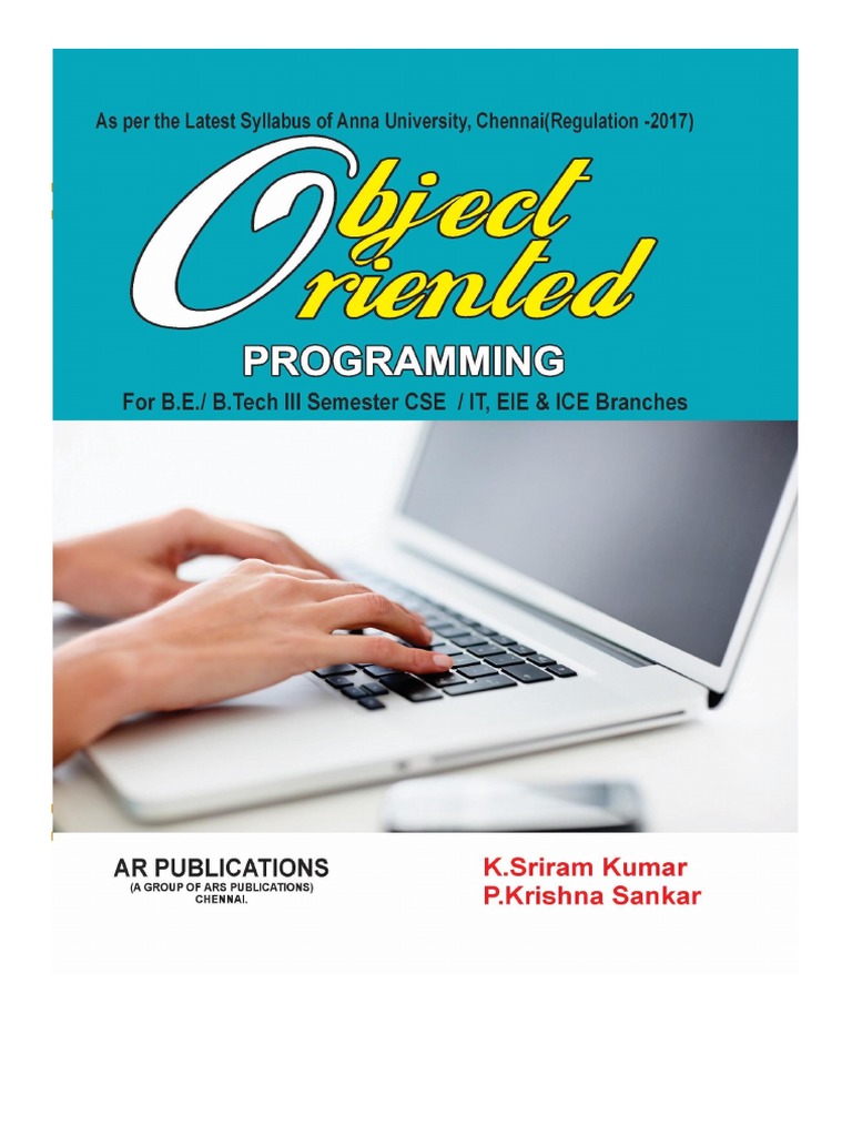 Object Oriented Programming Cs8391 Download Free Pdf Class Computer Programming Method