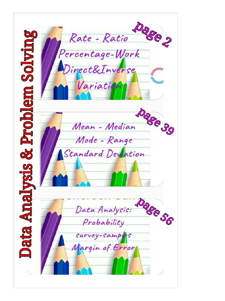 Data Analysis & Problem Solving | PDF