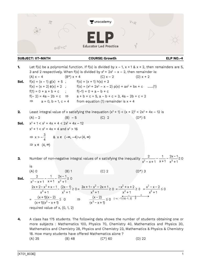 ELP-04 FacultyCopy KT01 8036 | PDF