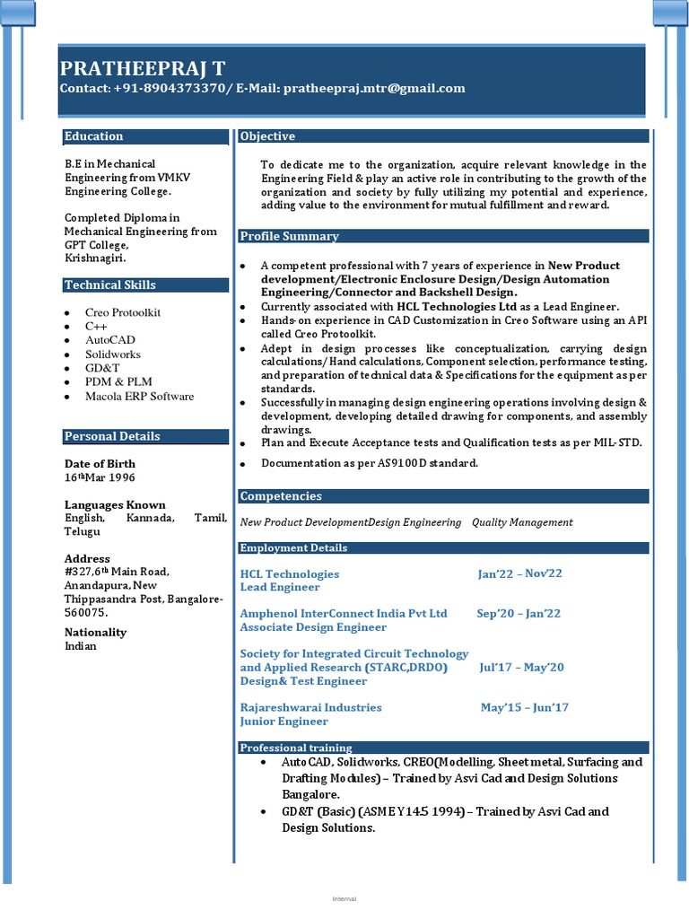 Pratheepraj T | PDF | Computer Aided Design | Computing