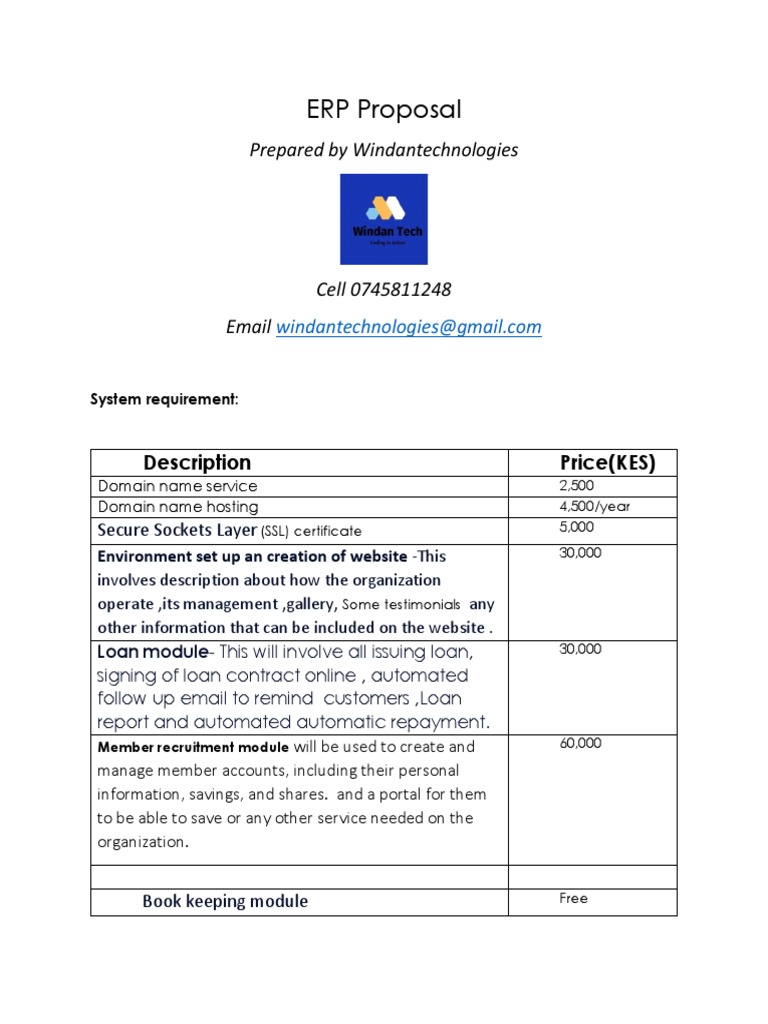 Sacco MGT Software Proposal | Download Free PDF | Loans | Banks