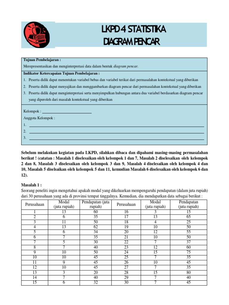 LKPD 4 Statistika Fix | PDF