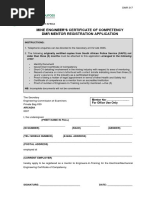 DMRE 71 MOCC Application Form For Examination | PDF | Mining