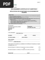 DMRE 71 MOCC Application Form For Examination | PDF | Mining