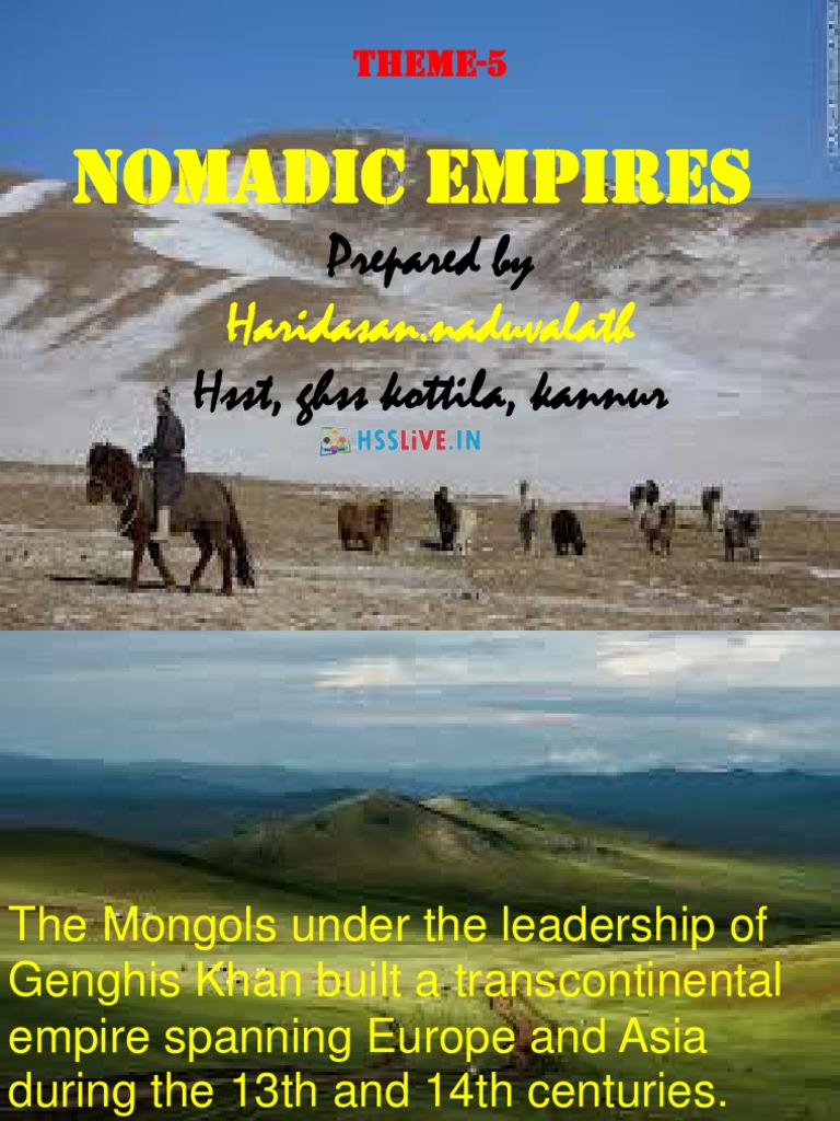 Hsslive-1H (5) Nomadic Empires-Signed | PDF | Genghis Khan | Mongol Empire