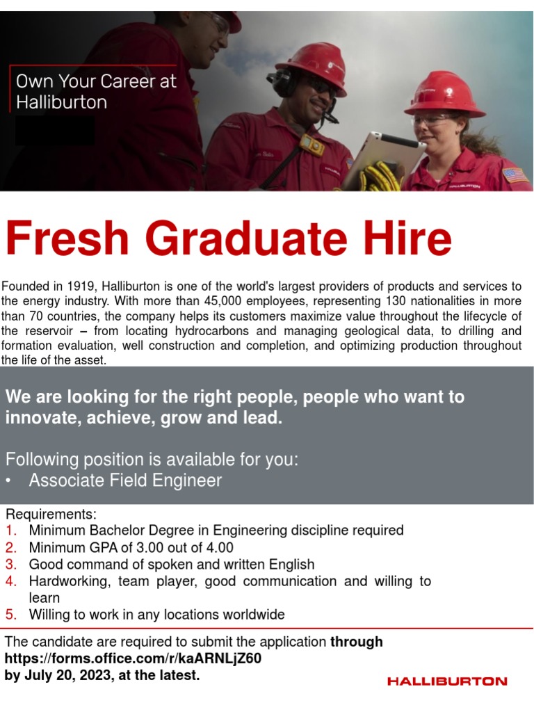 Fresh Graduate Hire 2023 | PDF