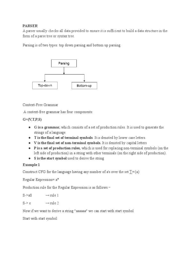 Unit 3 Class | PDF | Parsing | Computer Science
