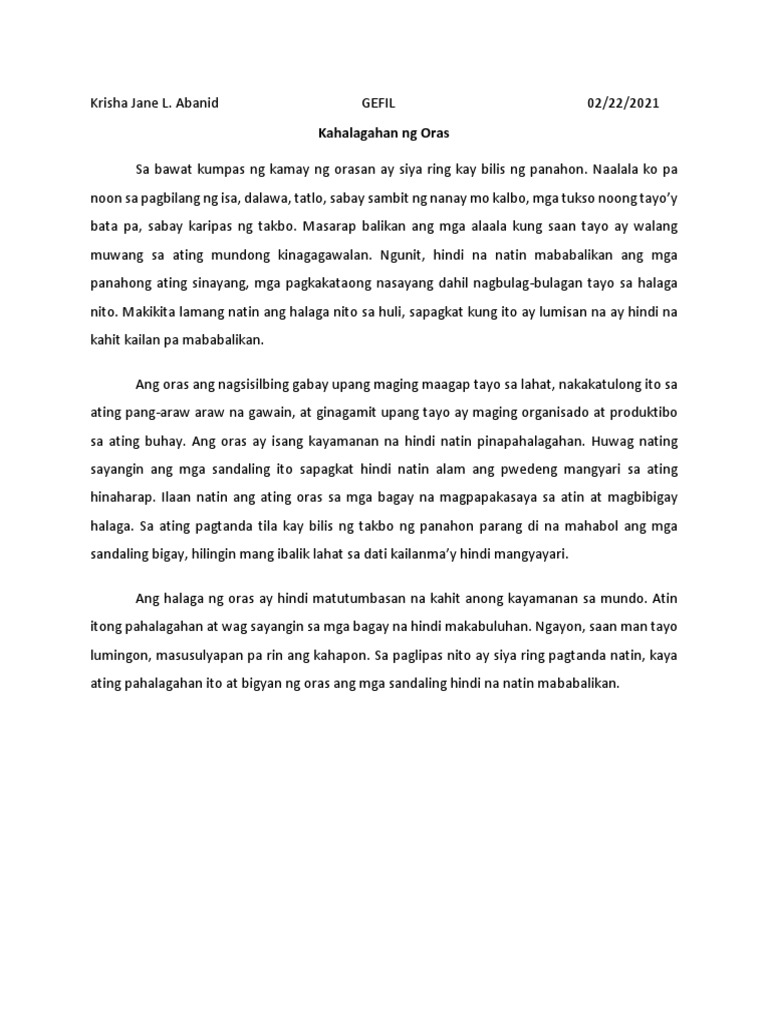 Talumpati For Midterms | PDF
