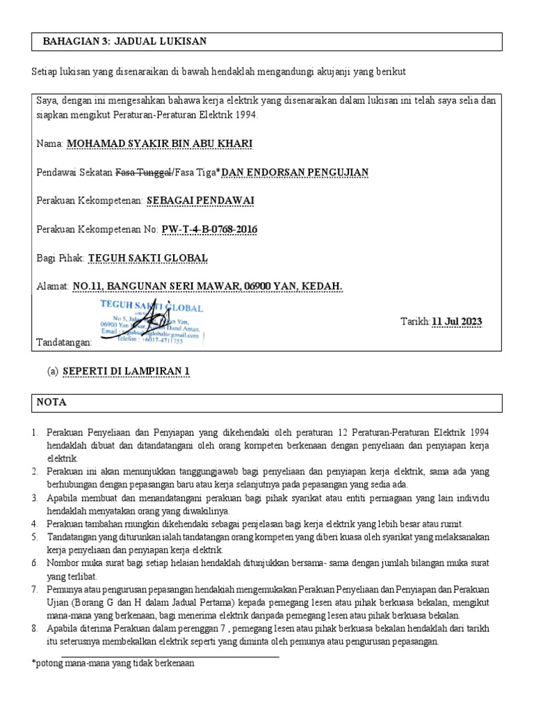 6.borang G-2 | PDF