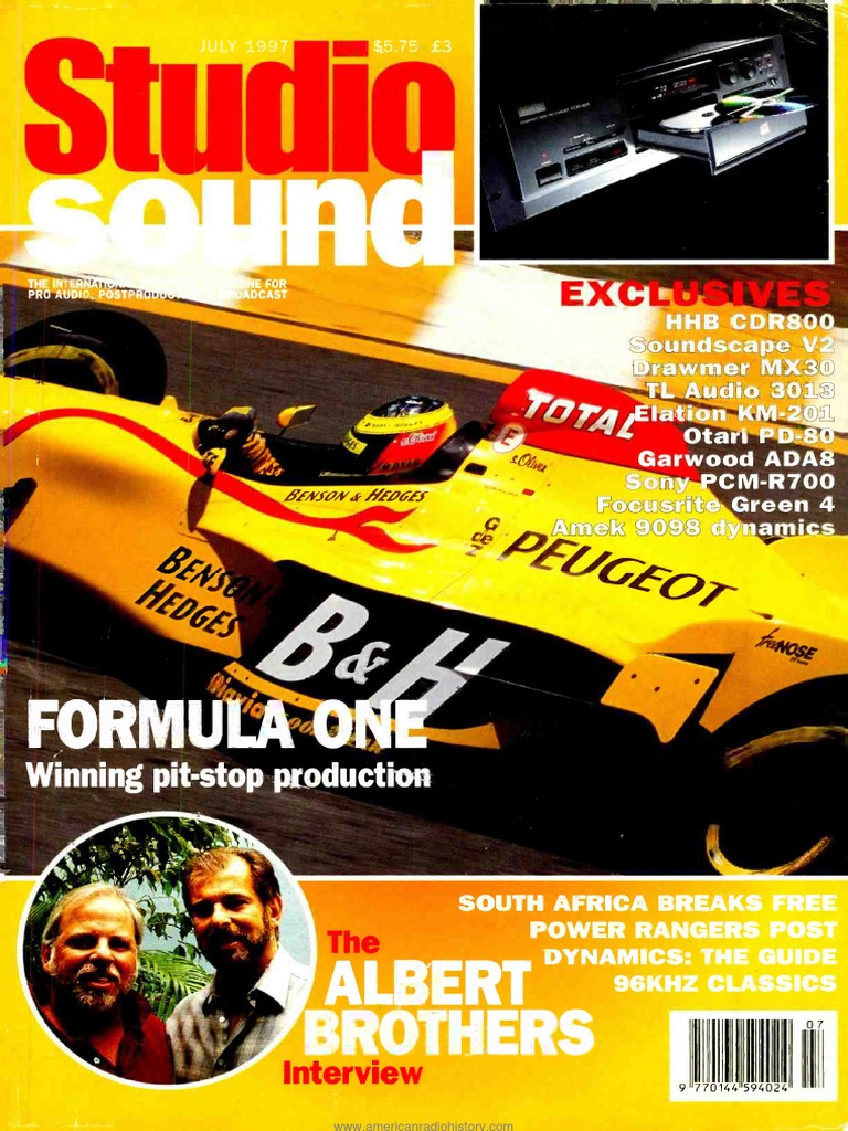 Studio Sound 1997 07a | PDF | Audio Engineering | Information And ...