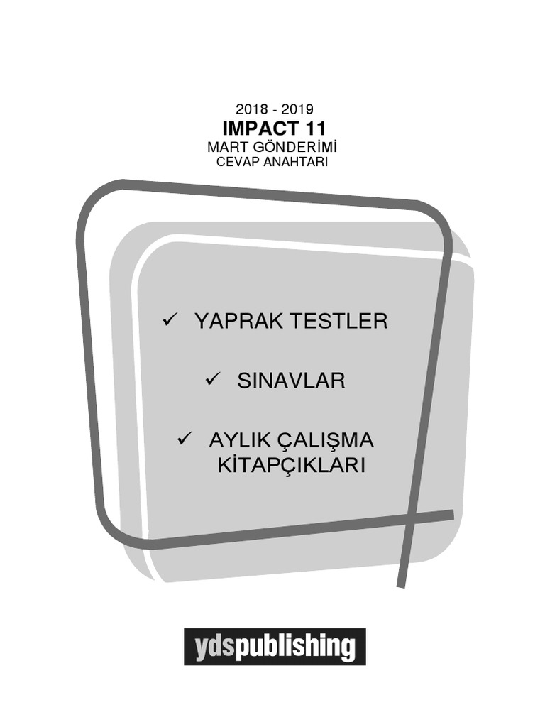 Impact 11 - Mart Answer Key | PDF | Semantic Units | Human Communication