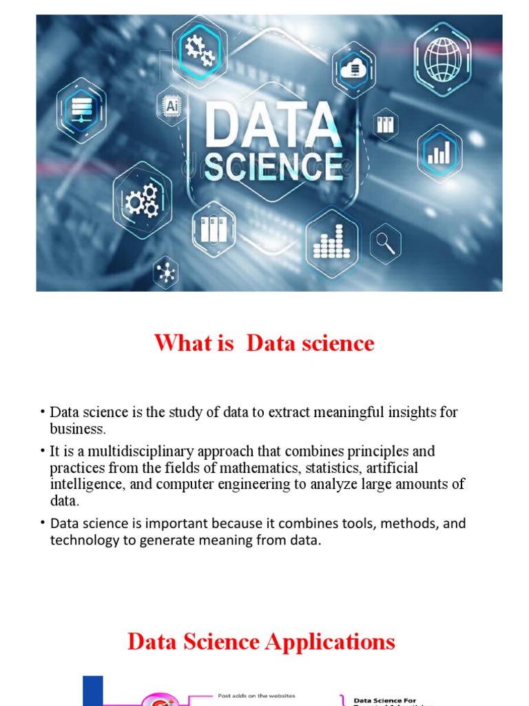 Data Science - Unit II | PDF | Mathematics | Computer Programming