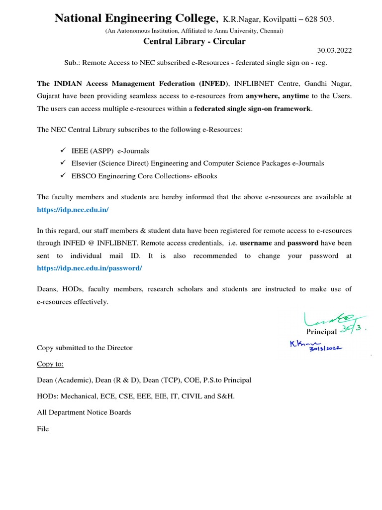 Remote Access to NEC e-Resources | PDF | Art