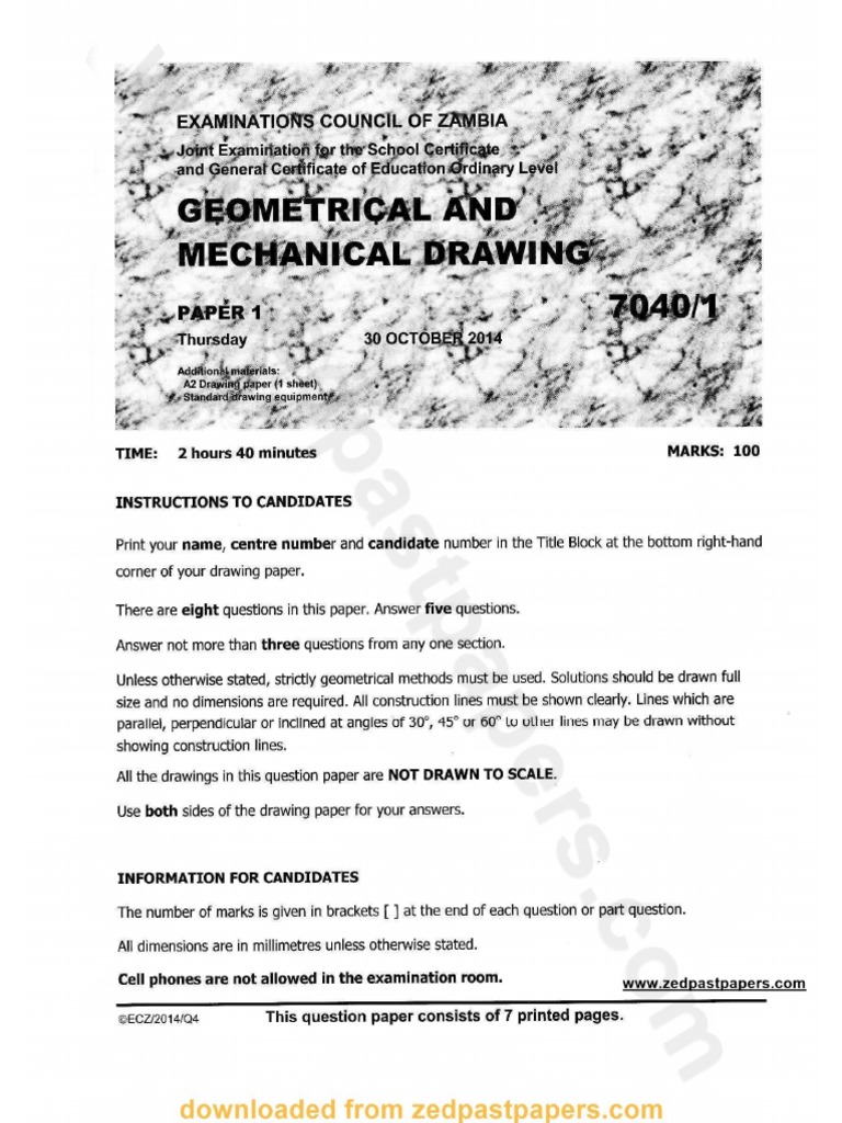 g12 GMD p1 2014 | PDF