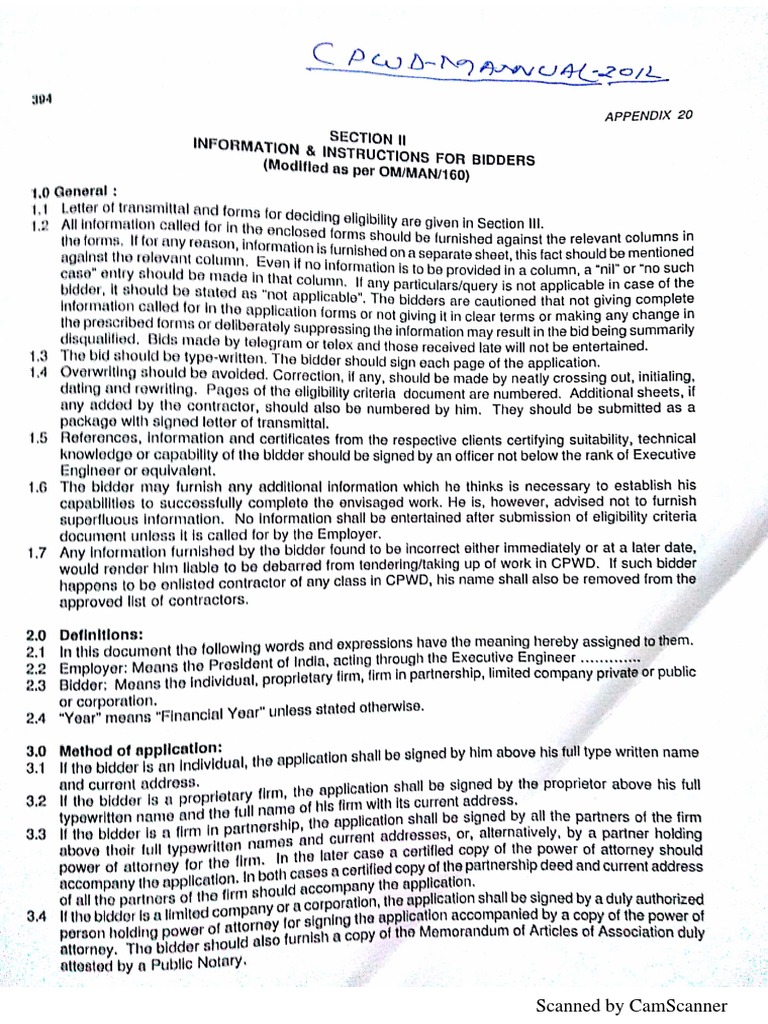 CPWD Appendix 20 7 - 60 | PDF