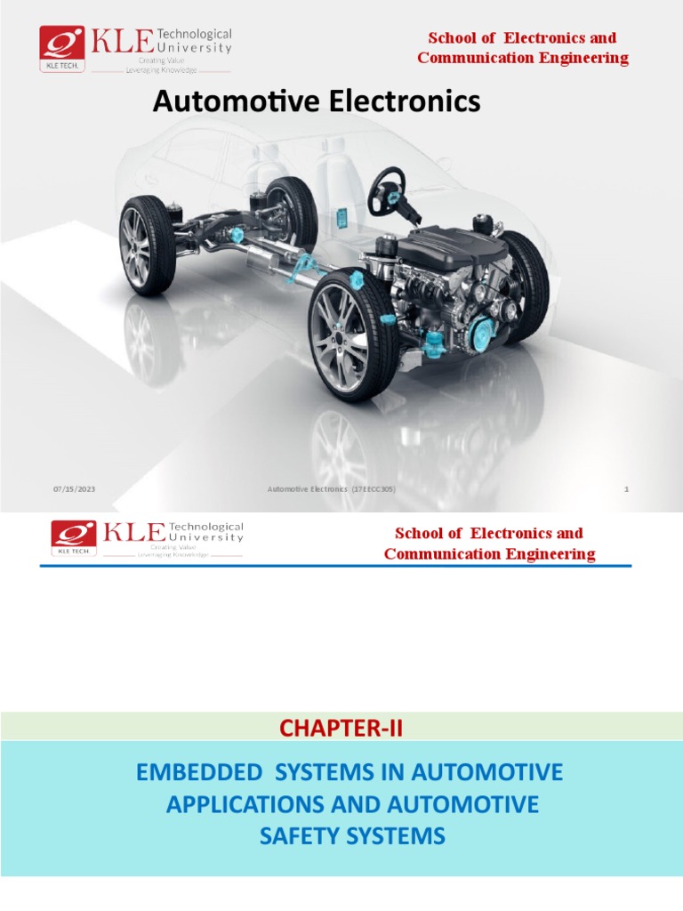 Automotive Electronics - 2021-22 - Chapter-II | PDF | Anti Lock Braking ...