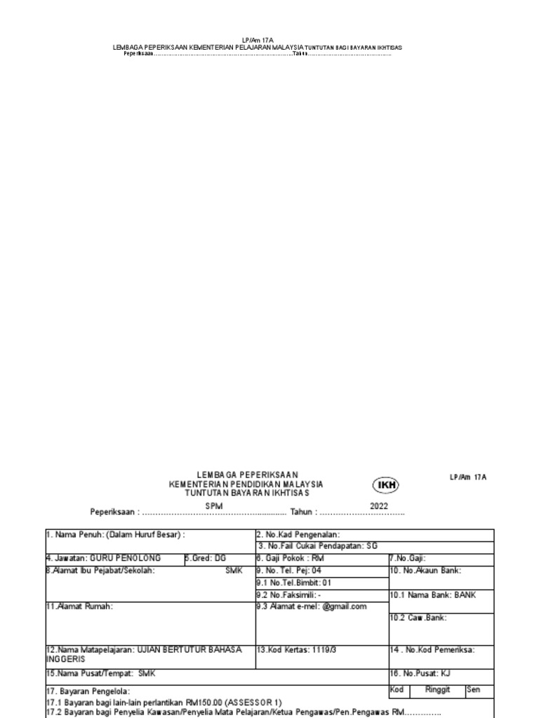 LP - Am 17A IKH | PDF