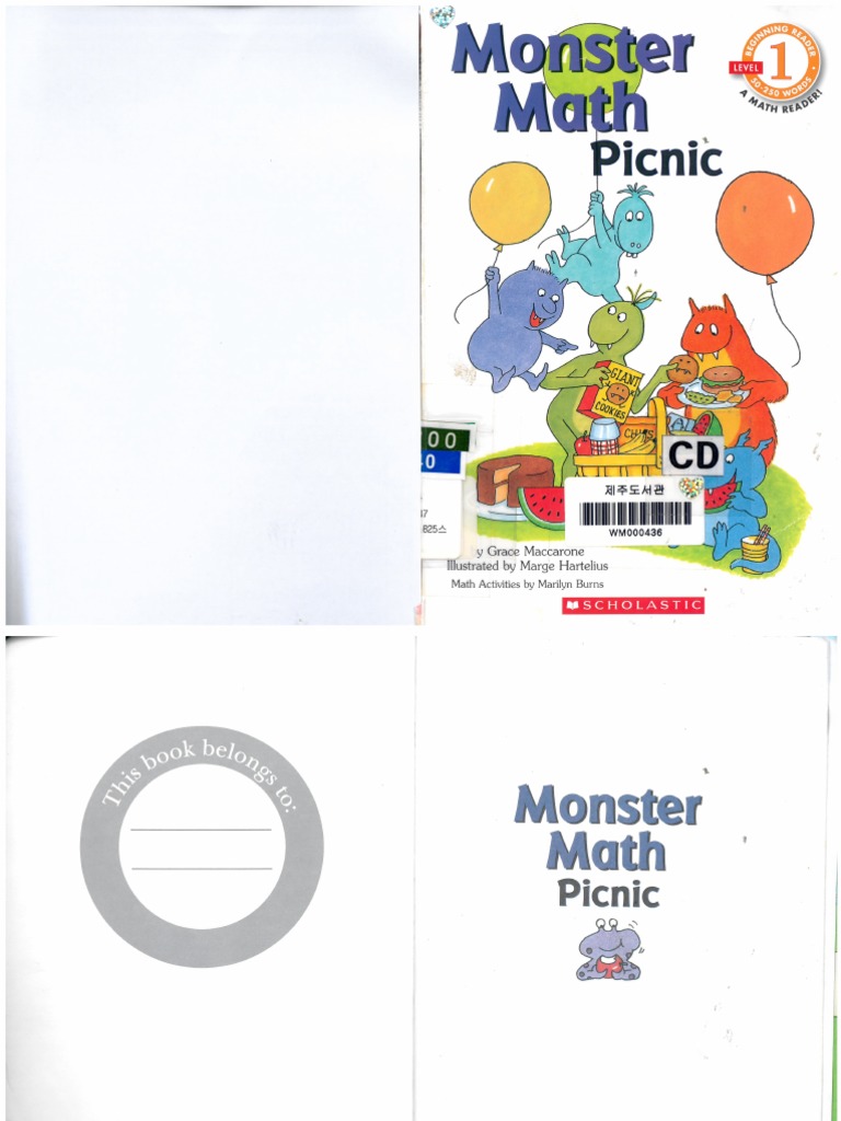 Monster Math Picnic - Math Reader | PDF
