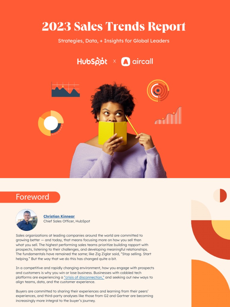 2023 Sales Trends Report - Global | PDF | Sales | Customer Relationship ...