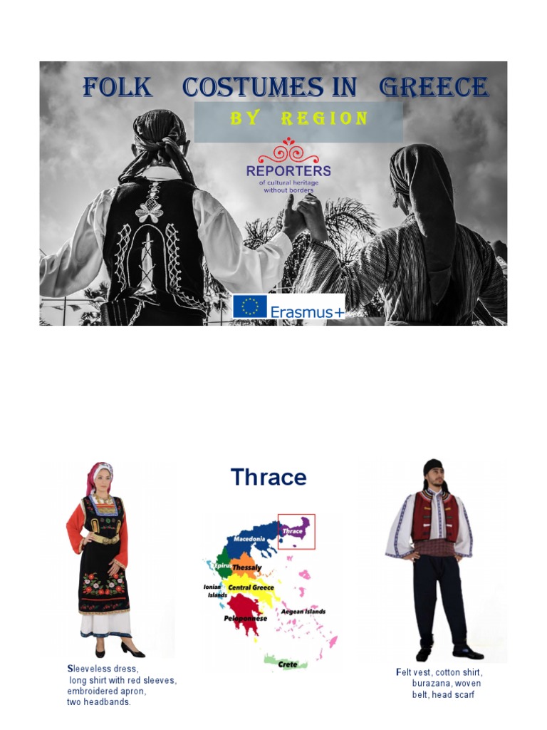 Greece Costumes in Regions-Slovakia | PDF | Dress Codes | Style