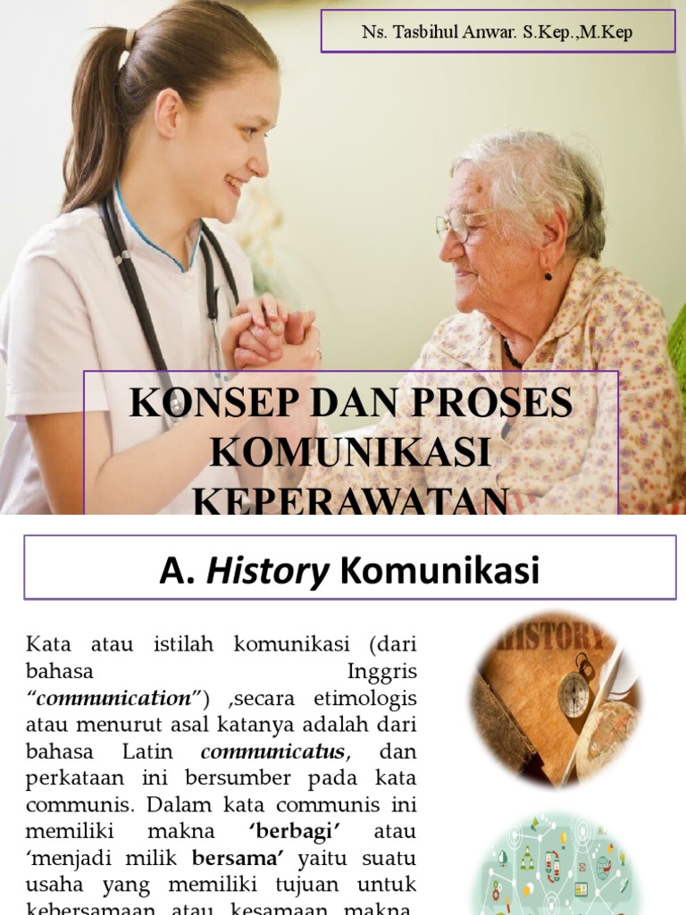 Konsep Dasar Dan Proses Komunikasi Keperawatan | PDF