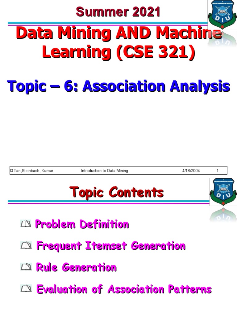 Association Rule Mining Pdf Algorithms And Data Structures Data 0261