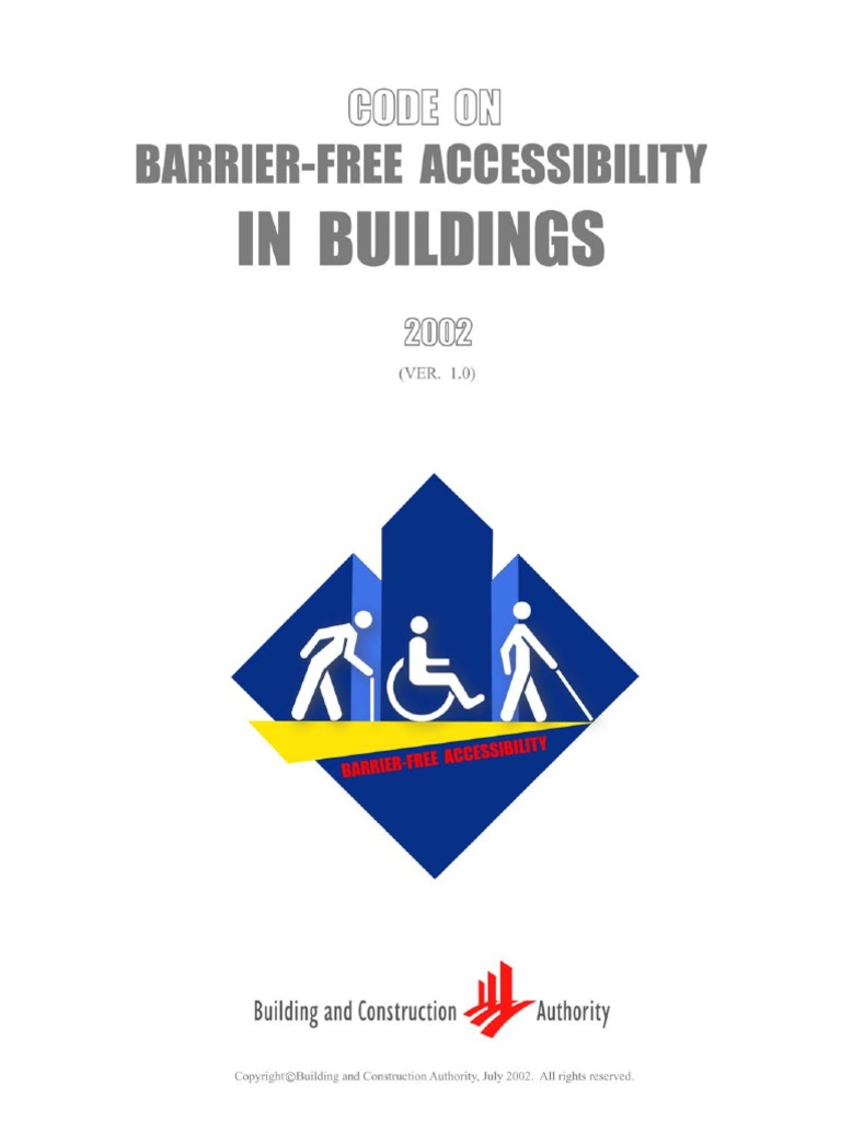 Barrier-Free Accessibility Code Guide | PDF | Door | Stairs