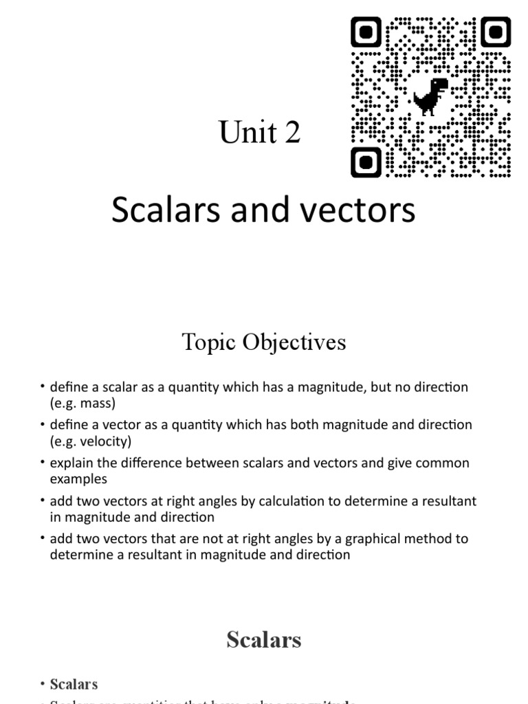 Unit 2 Vectors | PDF | Euclidean Vector | Velocity