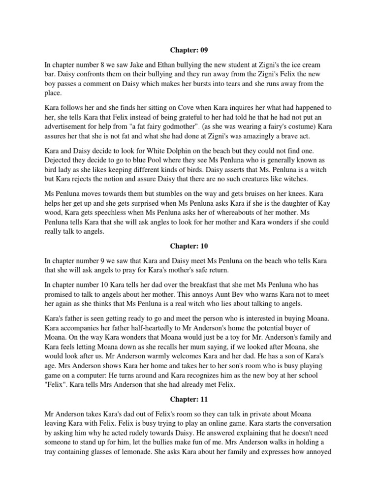 Summaries From Chap 9 To 13 (White Dolphin) | PDF
