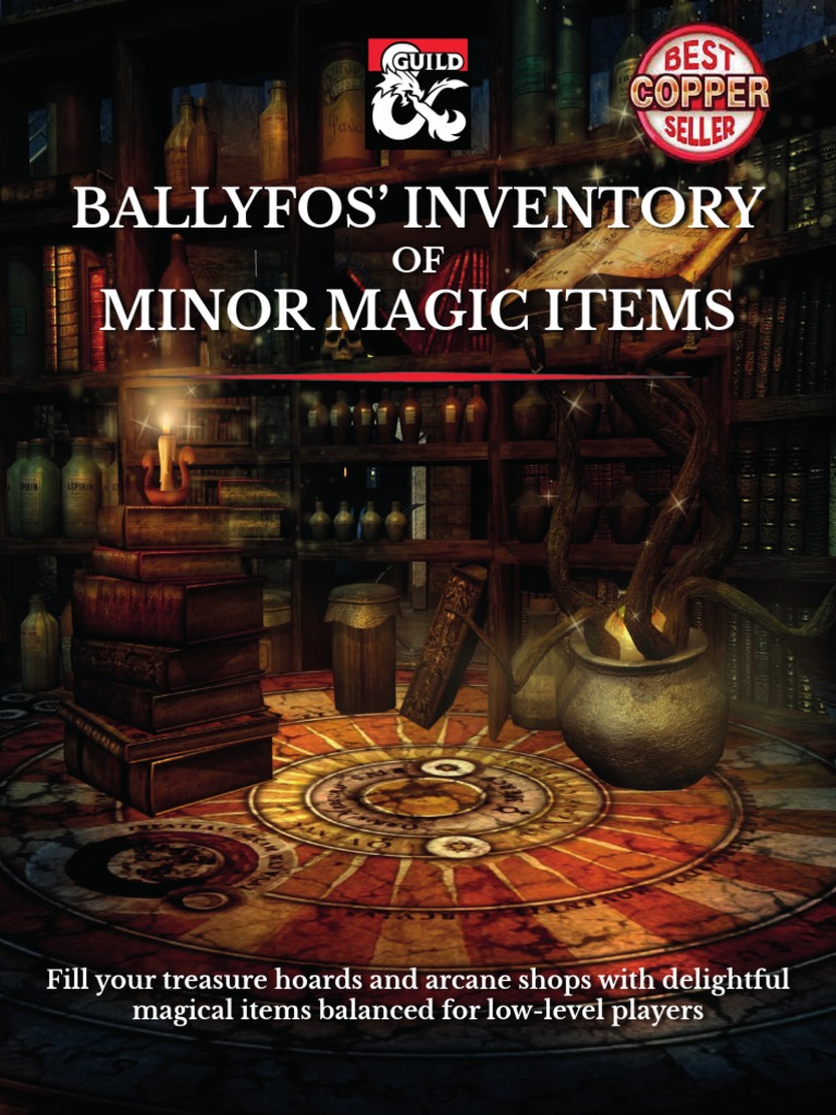 Ballyfos Inventory of Minor Magic Items | PDF | Wizards Of The Coast ...