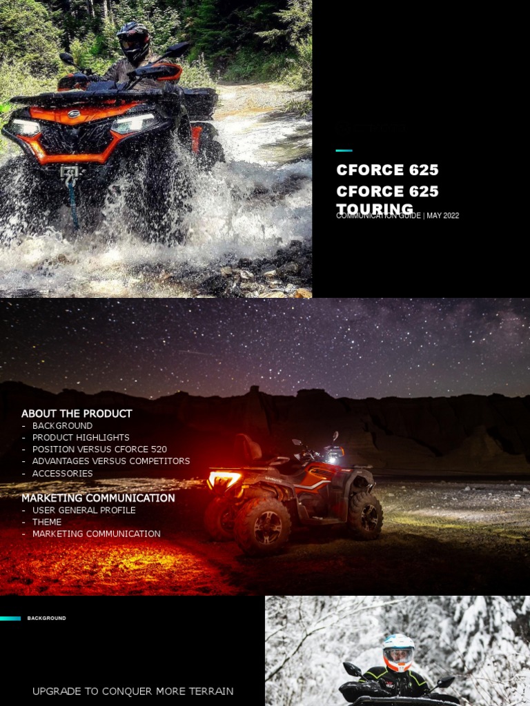 Cforce 625 Cforce 625 Touring Comm Guide 1 1930770 | PDF | Four Wheel ...