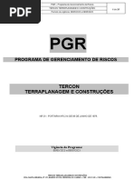Modelo de PGR 2021 para Empresas | PDF | Avaliação de risco | Química