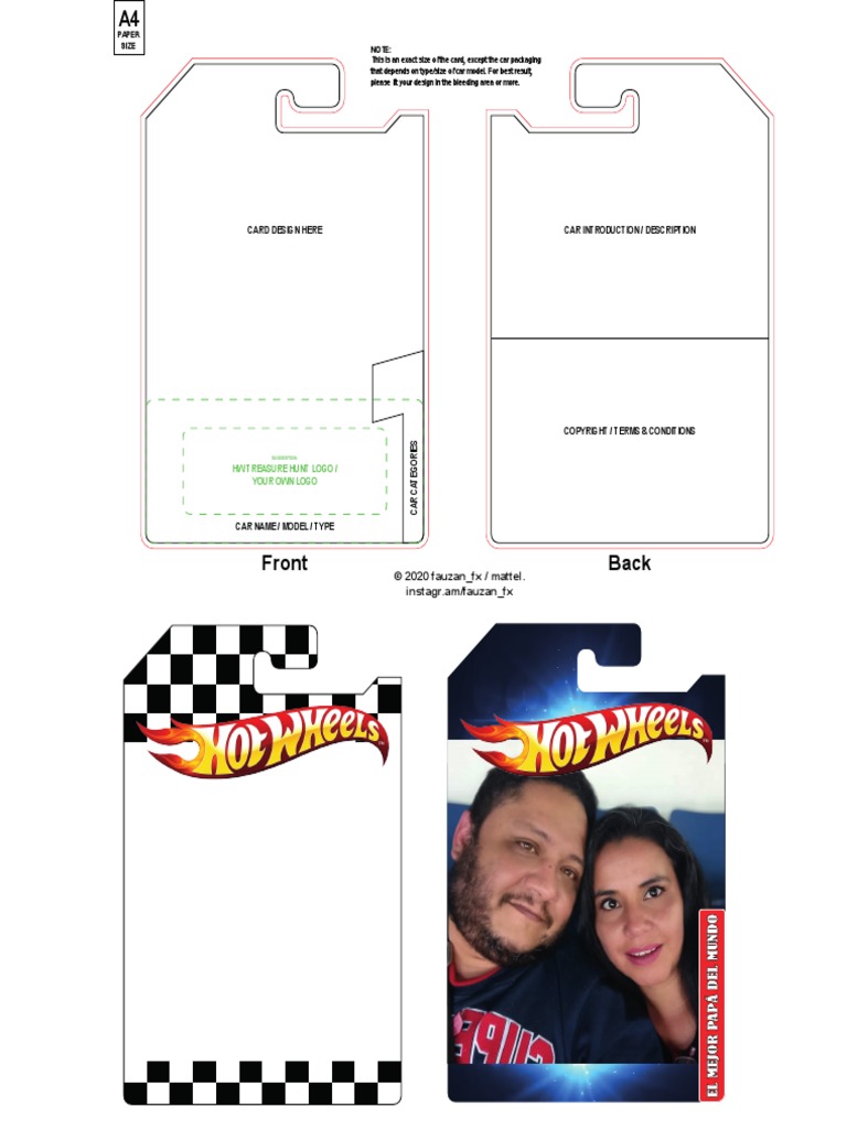 Customizable Car Card Design Template | PDF