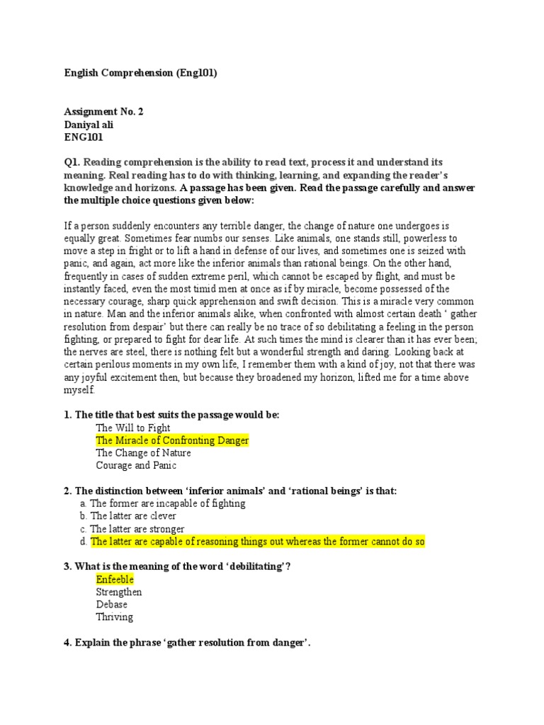 Fall 2022 Eng101 1 Pdf