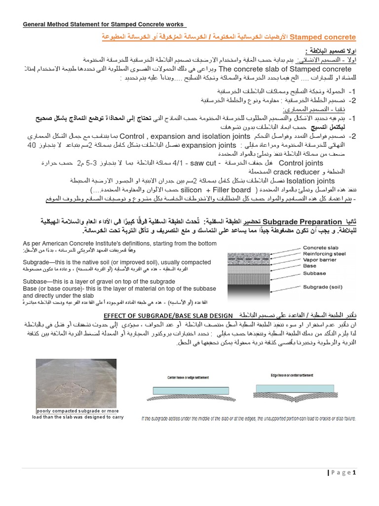 Stamped Concrete Pdf