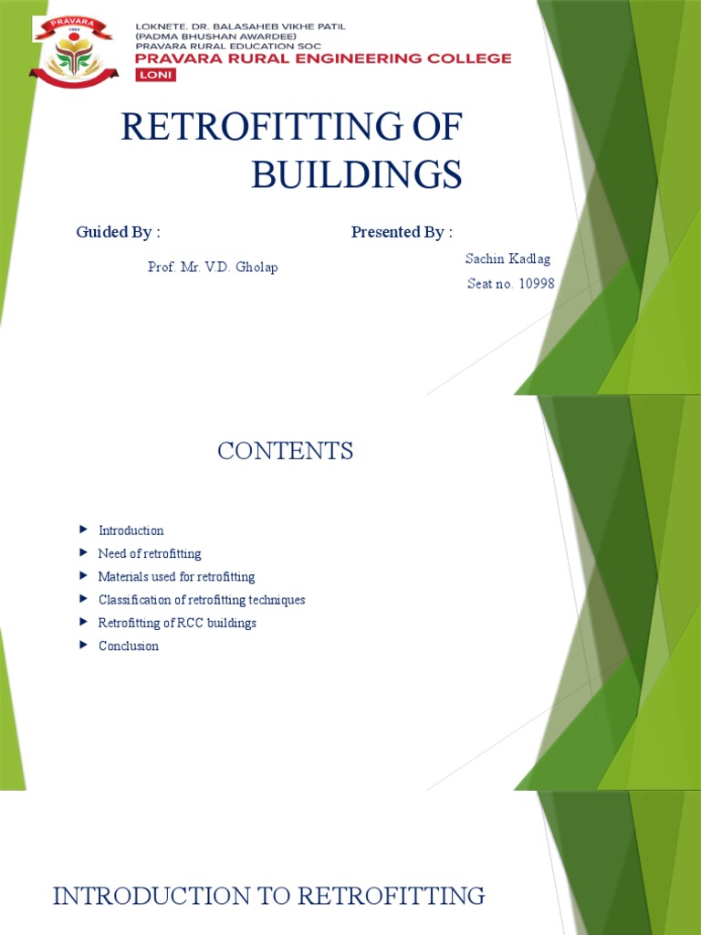 Seismic Retrofitting Techniques Guide | PDF | Architectural Design ...