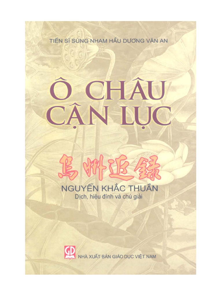 O Chau Can Luc | PDF