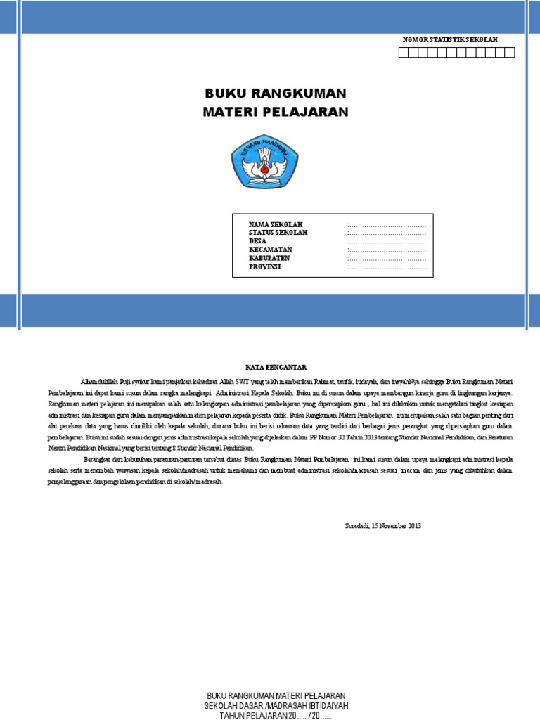 Rangkuman Materi Kelas 2 SD | PDF