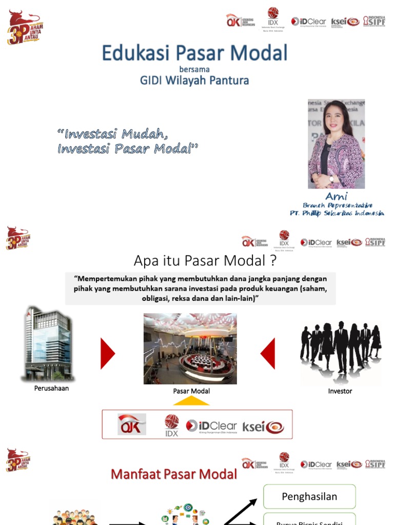 Materi Phillip Sekuritas EP GIDI Wilayah Pantura | PDF | Pengelolaan Keuangan & Uang