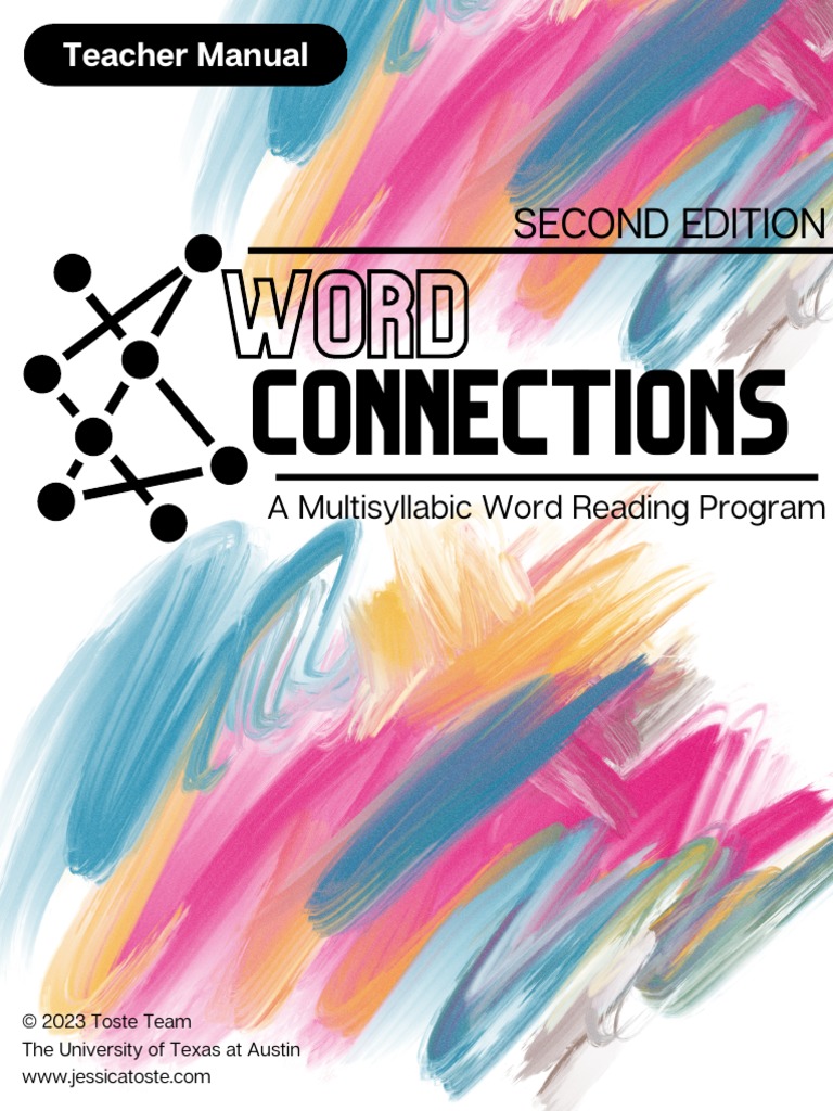 Word Connections Teacher Manual | PDF | Word | Human Communication