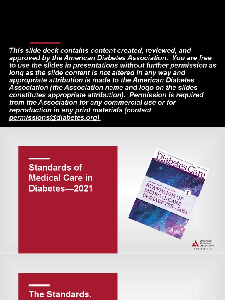 Ada 2021 | PDF | Prediabetes | Hypoglycemia