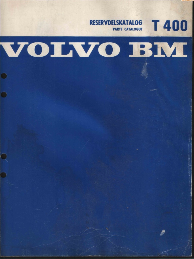 Volvo BM 400 Buster Spareparts Catalog | PDF