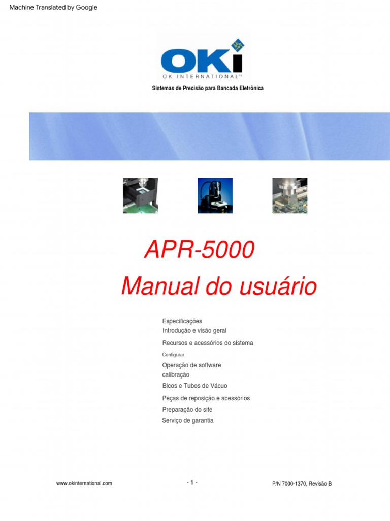 APR-5000 User Manual RevB | Download grátis PDF | PCs (computadores ...