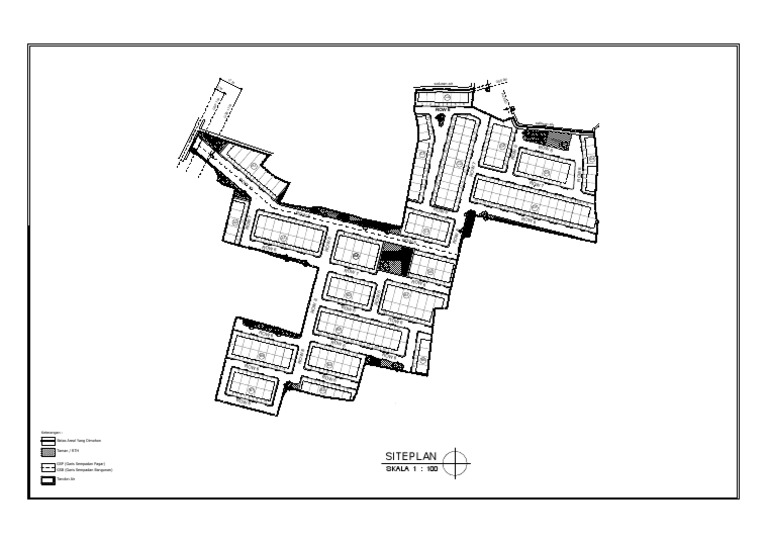 Siteplan Pgri Residence 3 Ha Tahap 1 Update-A3 | PDF