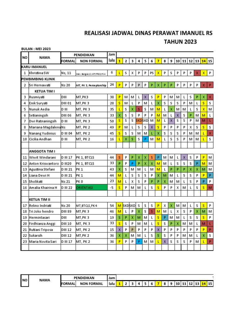 Jadwal Ima Juni 2023 Share Rev | PDF